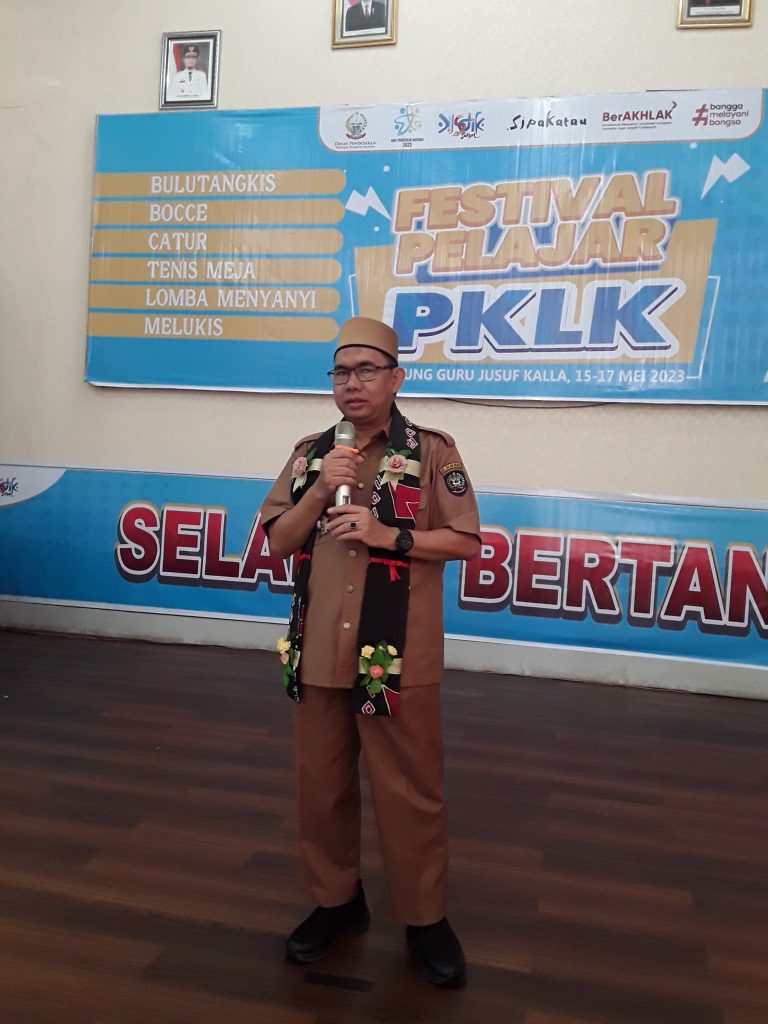 Festival PKLK Sulsel Dibuka Resmi Sekrekataris Disdik Prov Sulsel Di ...