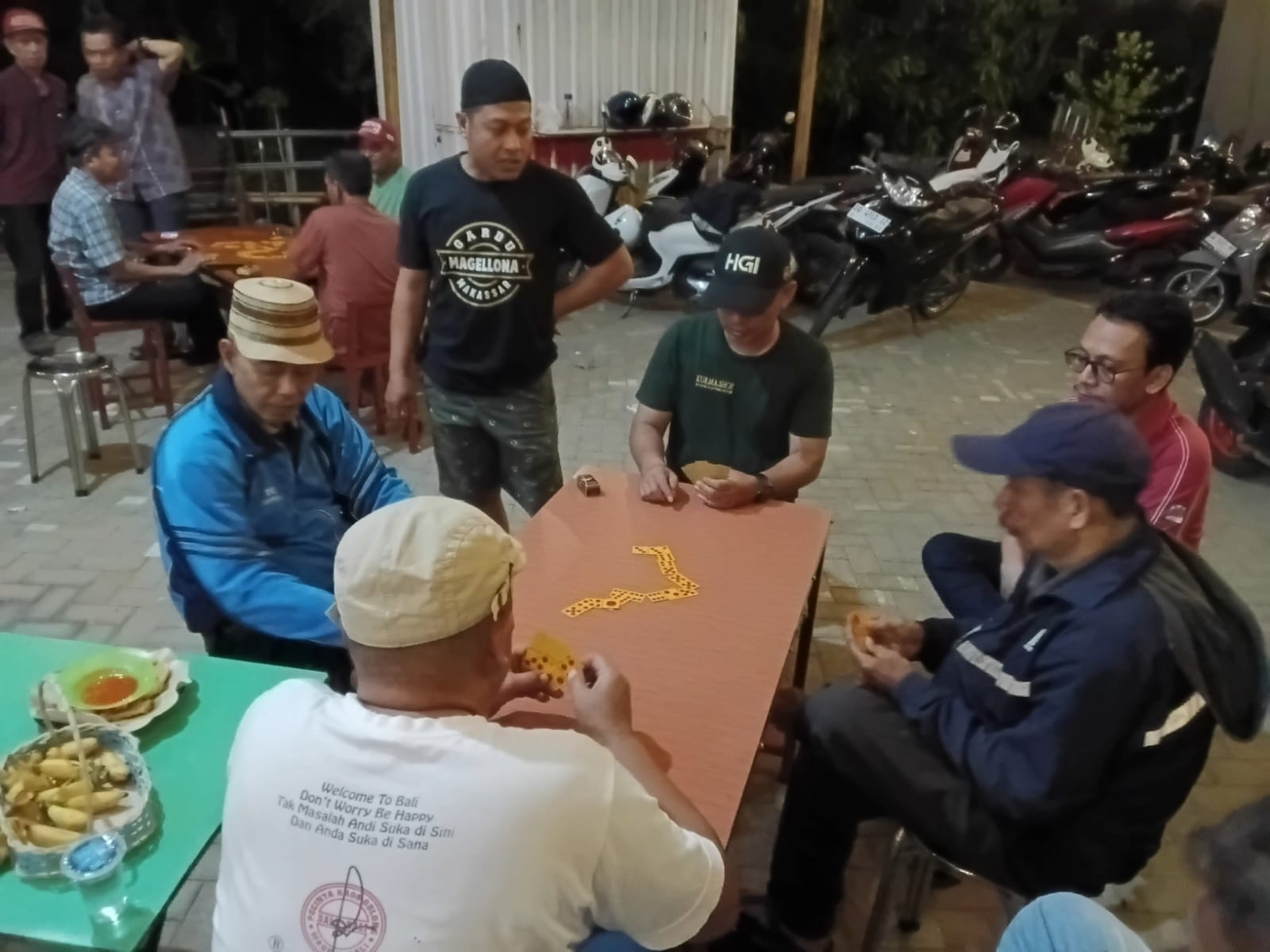 Liga Mini Domino Warkop Munir BPS2 Digelar 2 Putaran, Pasangan H Bahar ...